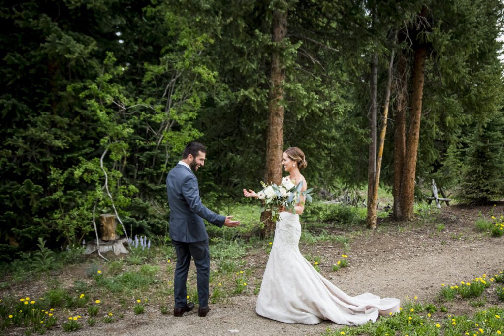 A First Look vs. A First Touch On a Wedding Day ~ Two One Photography